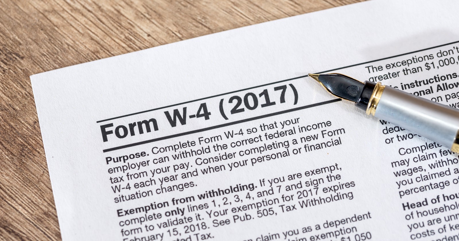 IRS Issues Revised Form W-4 for 2020 | Employment Advisor | Davis ...